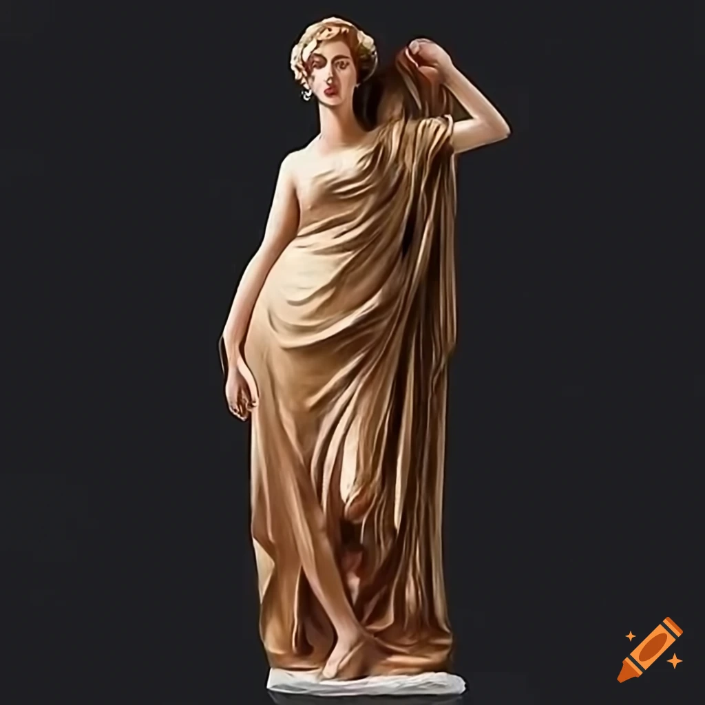 Woman statue full-length