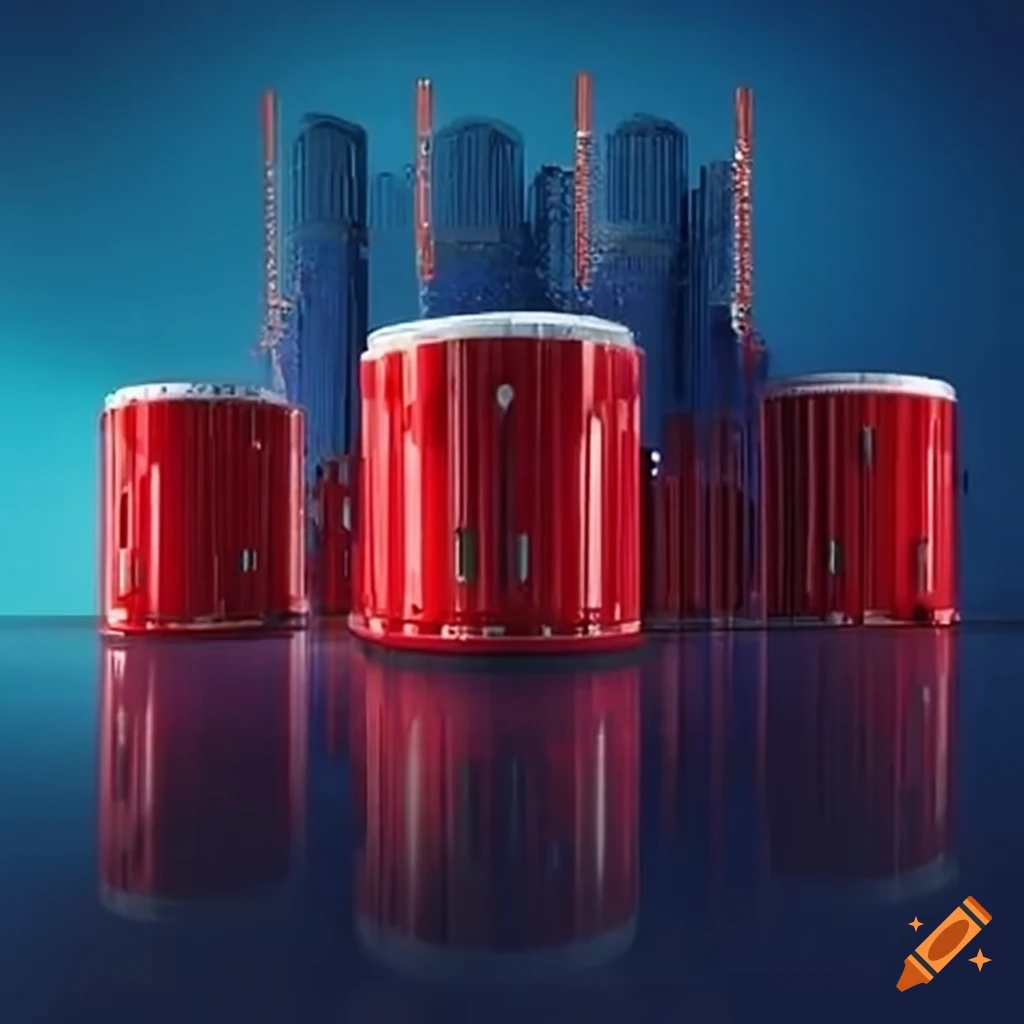 Storage array at disney red on Craiyon