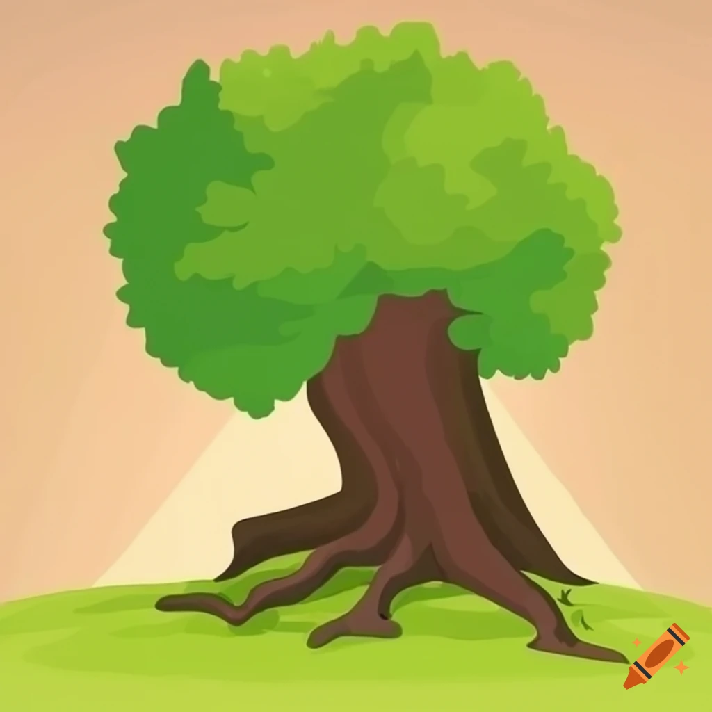 Cartoon Like Trees