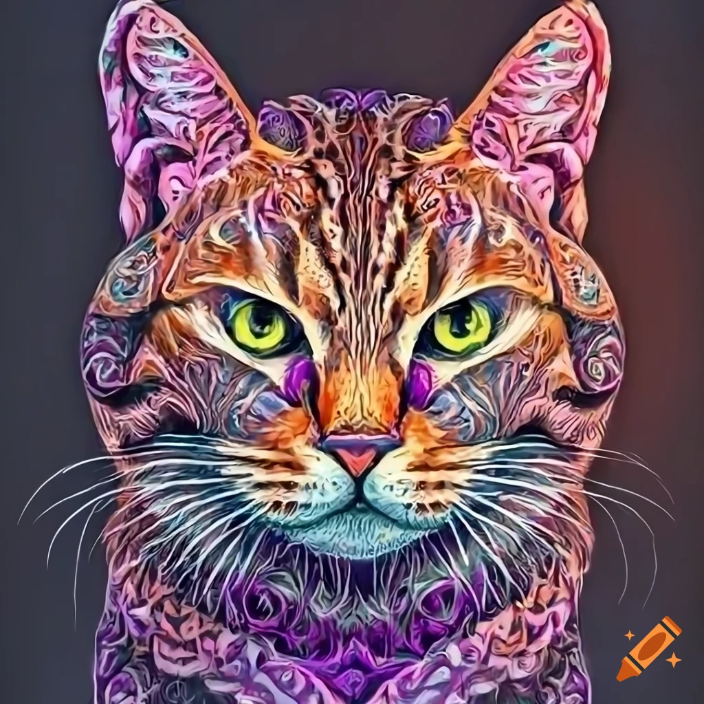How To Draw A Cat Face On Your Face
