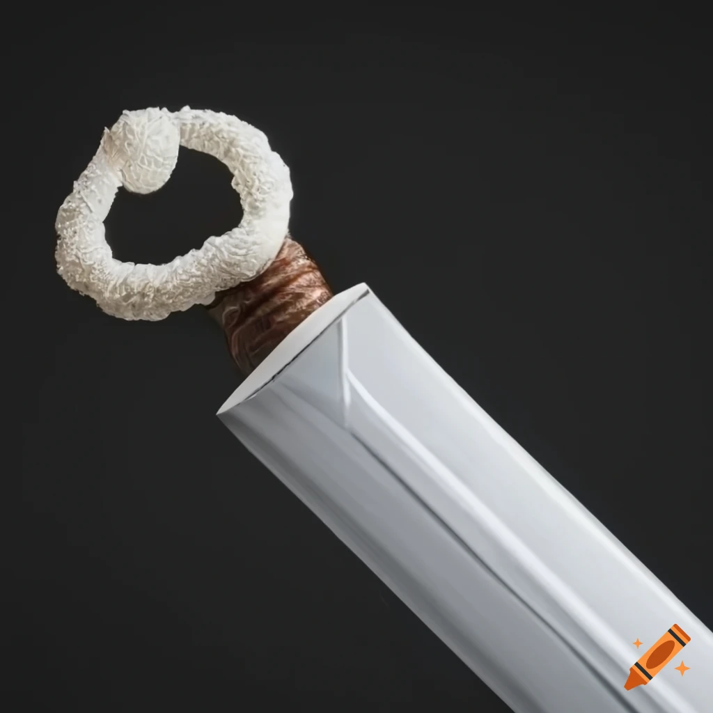 Sword made of white