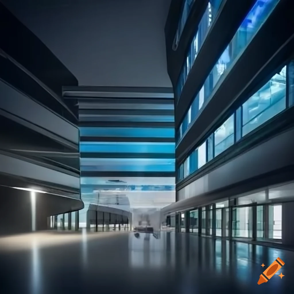 A modern university campus with futuristic architecture for tecmilenio