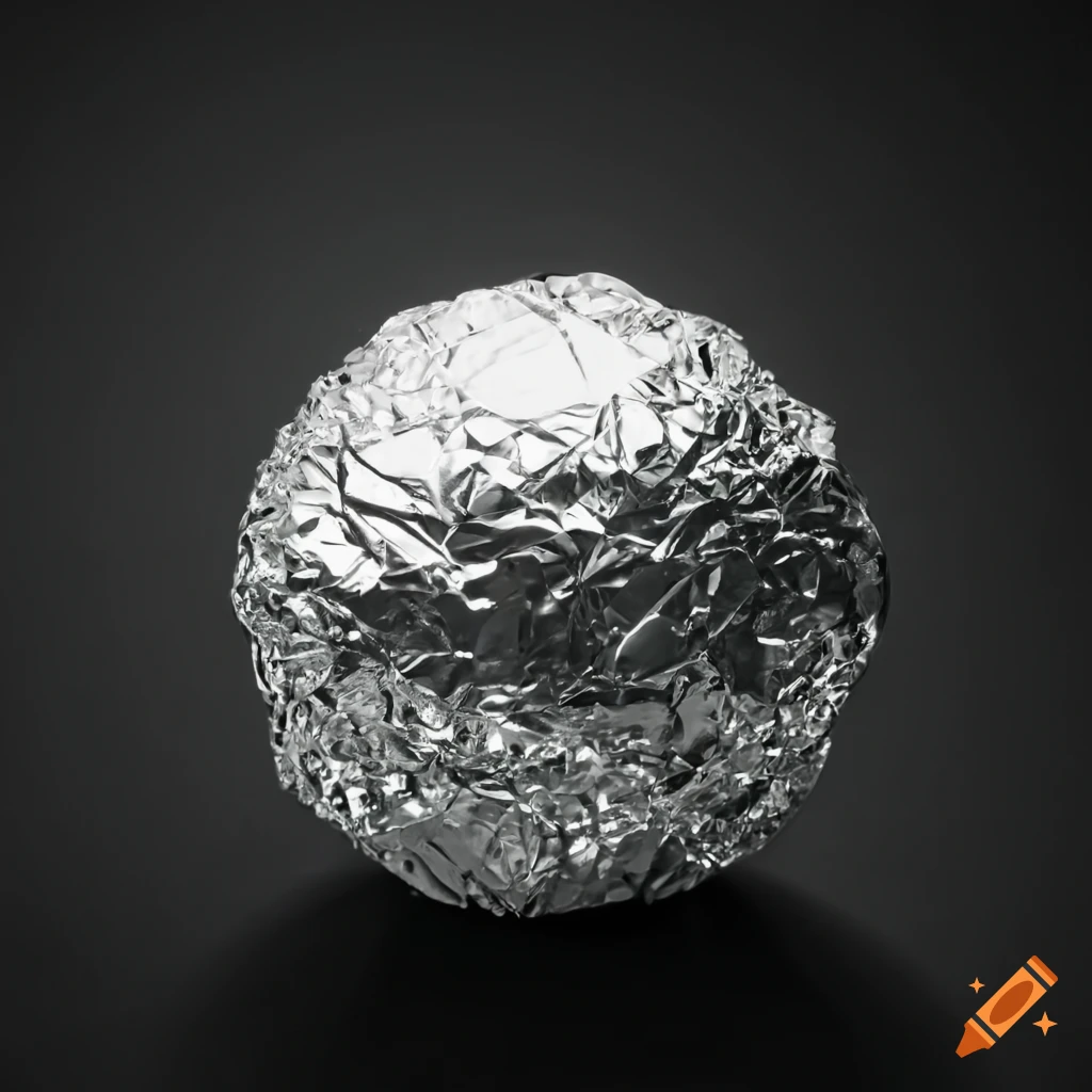 Aluminum foil ball