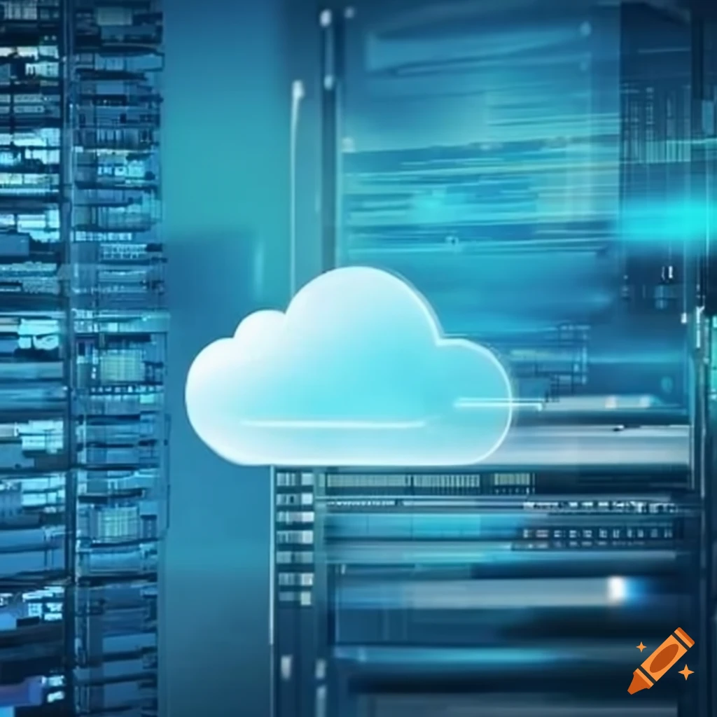 Cloud computing infrastructure with servers and data centers