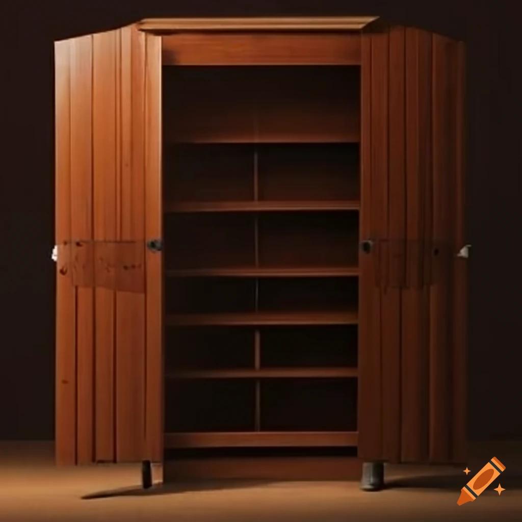 Open wardrobe on Craiyon