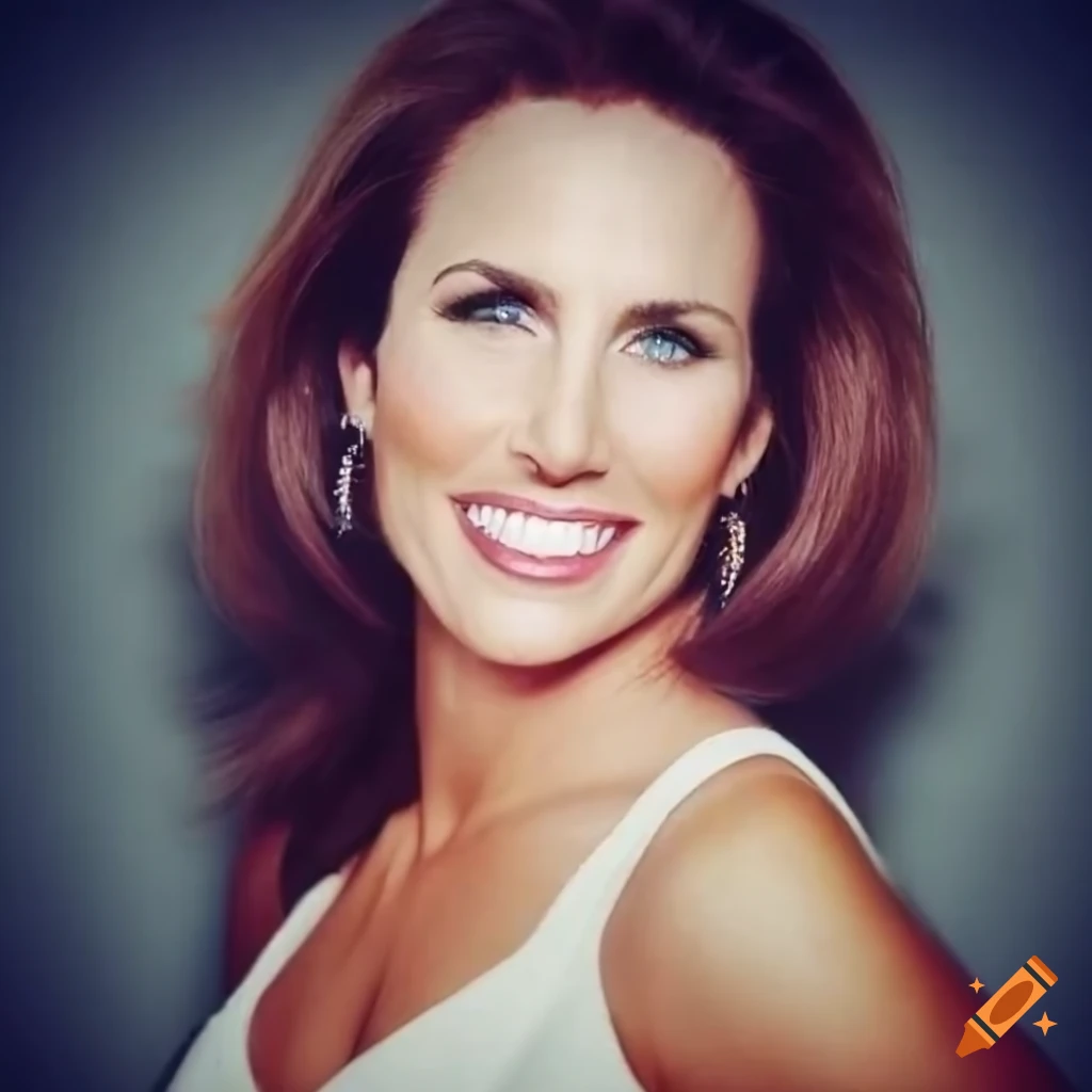 Alexis glick, closeup face, eyes closed, bright glamour portrait