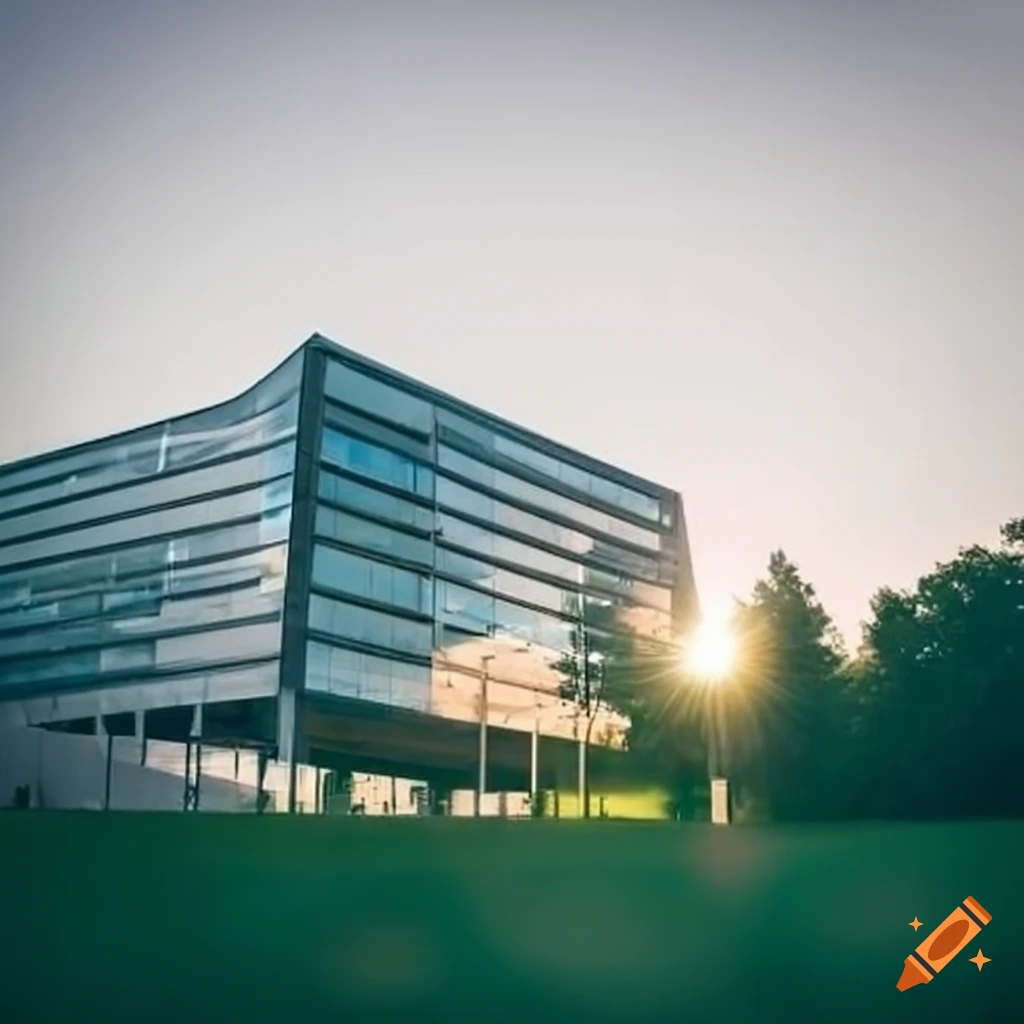 A modern university campus with futuristic architecture for tecmilenio