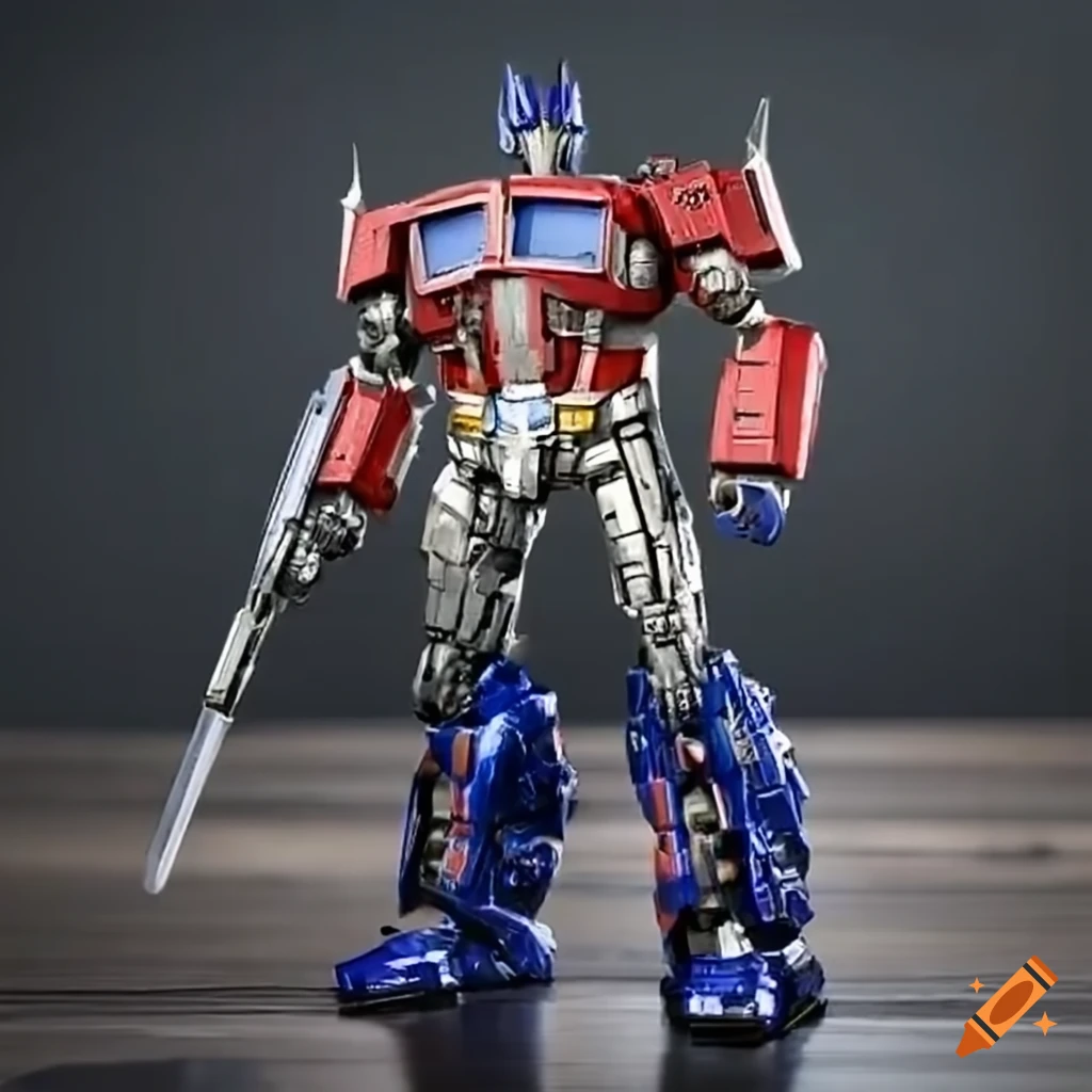 Optimus prime on Craiyon