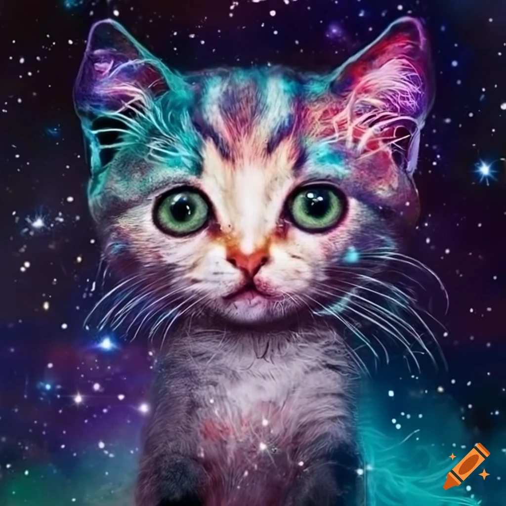 Cosmic kitten