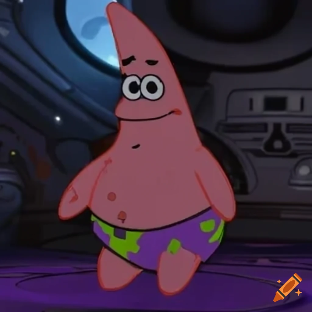 Patrick star in star wars on Craiyon