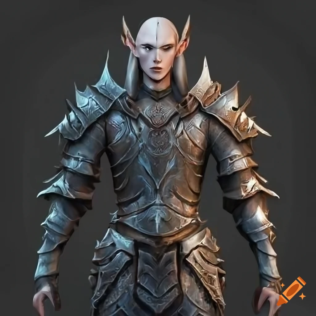Dark elf armor texture