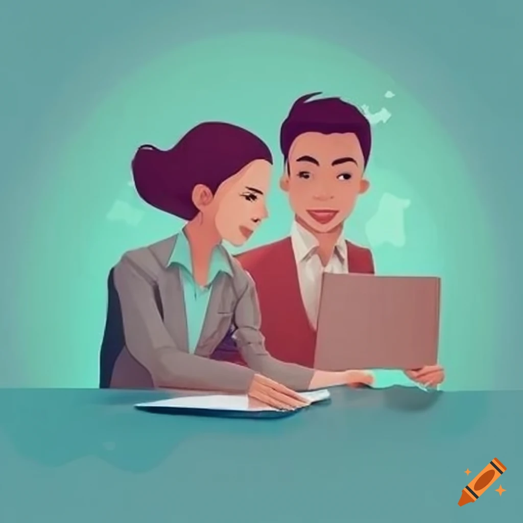 Work couple on Craiyon