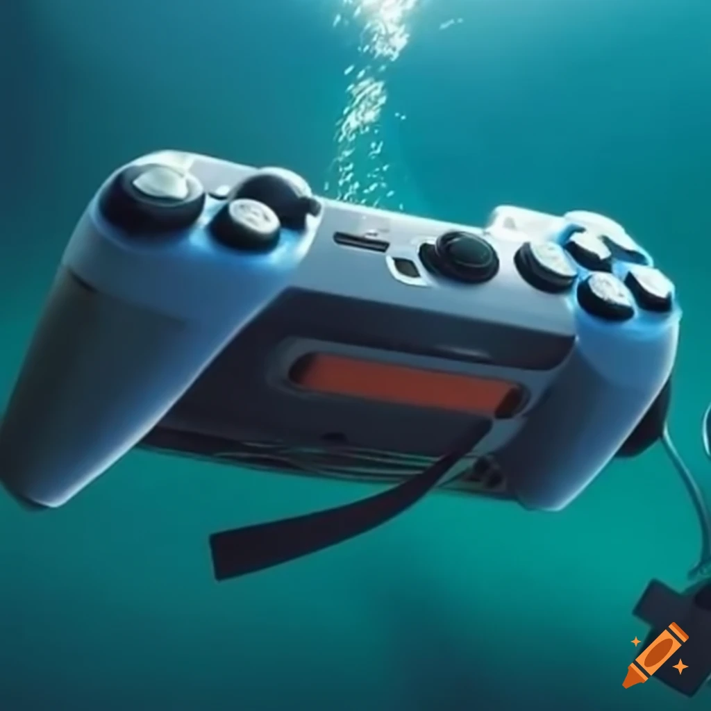 Submersible controlled by video game controller