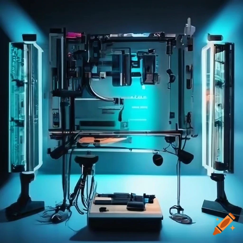 Build lab setup on Craiyon