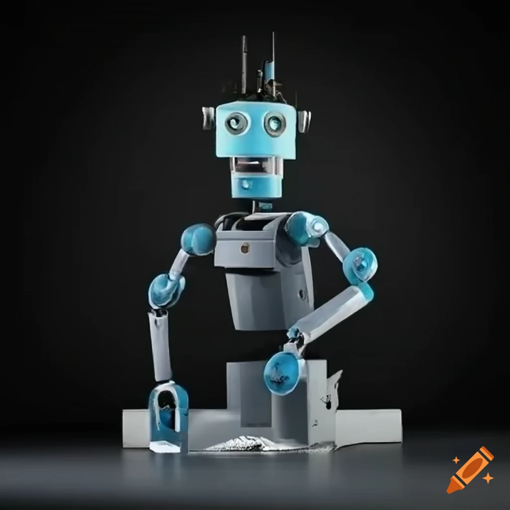 A robot made of stone named, "m0535"