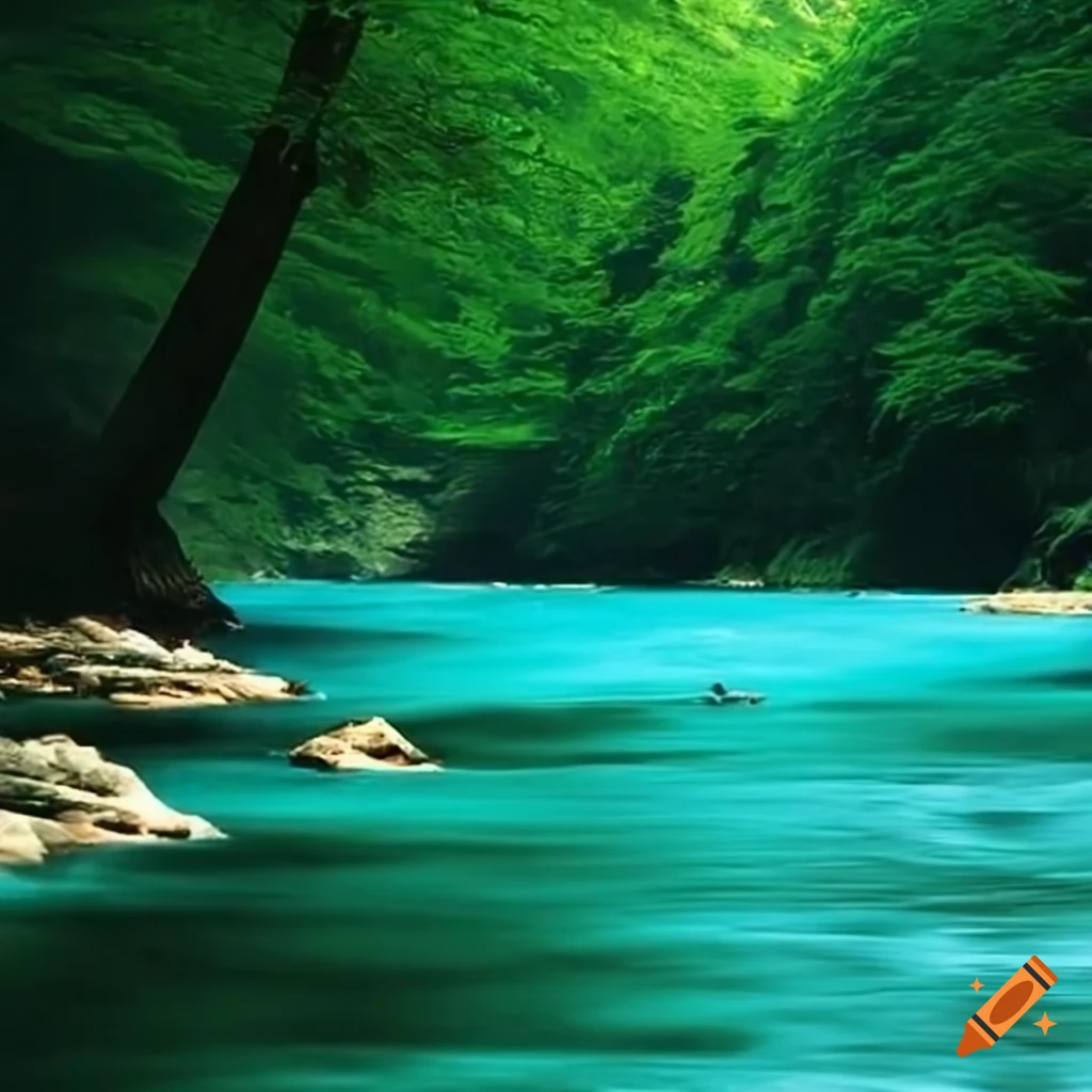 Down river on Craiyon