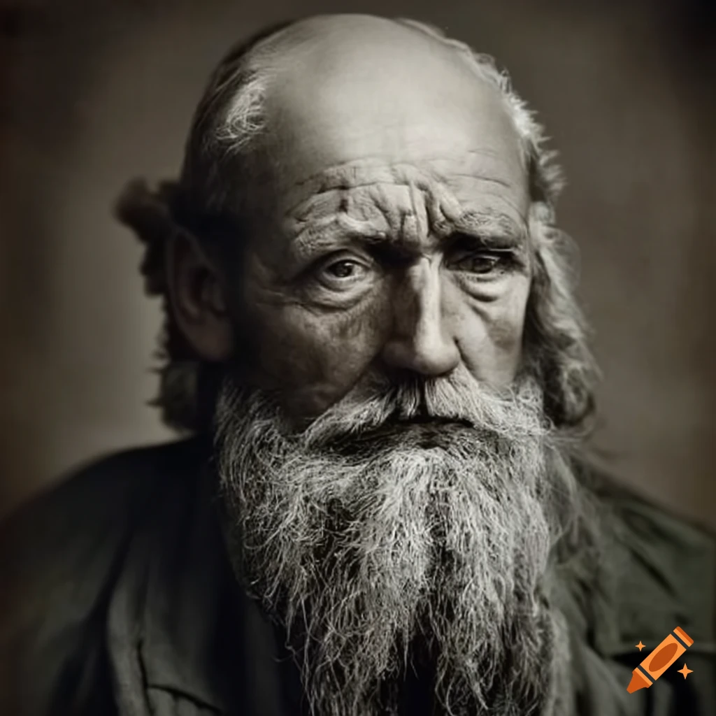 A sad male irish emigrant of the 18th century