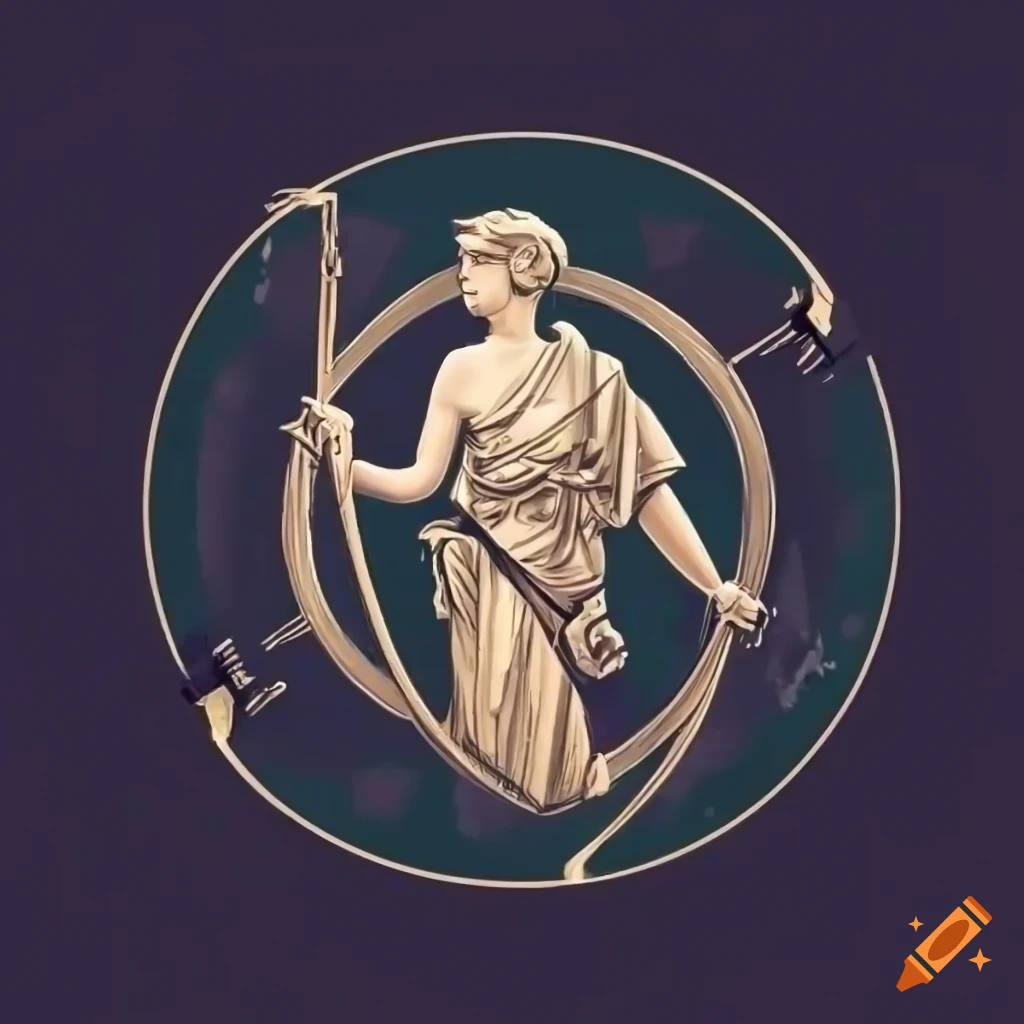 Artemis Symbol Moon And Bow