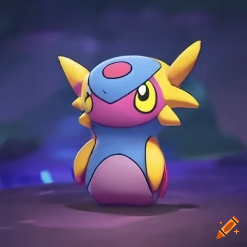 The pokemon lug on top of world