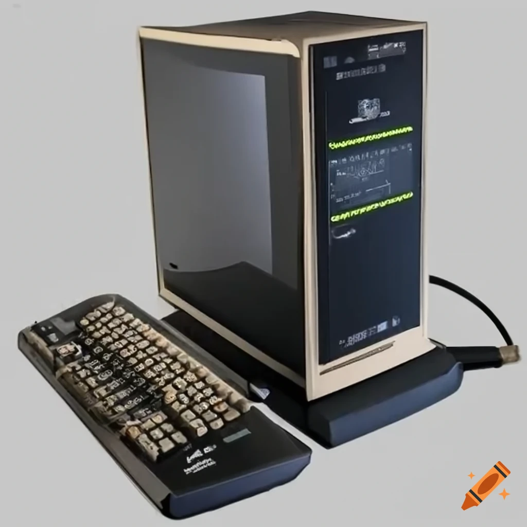 Glubo computer on Craiyon