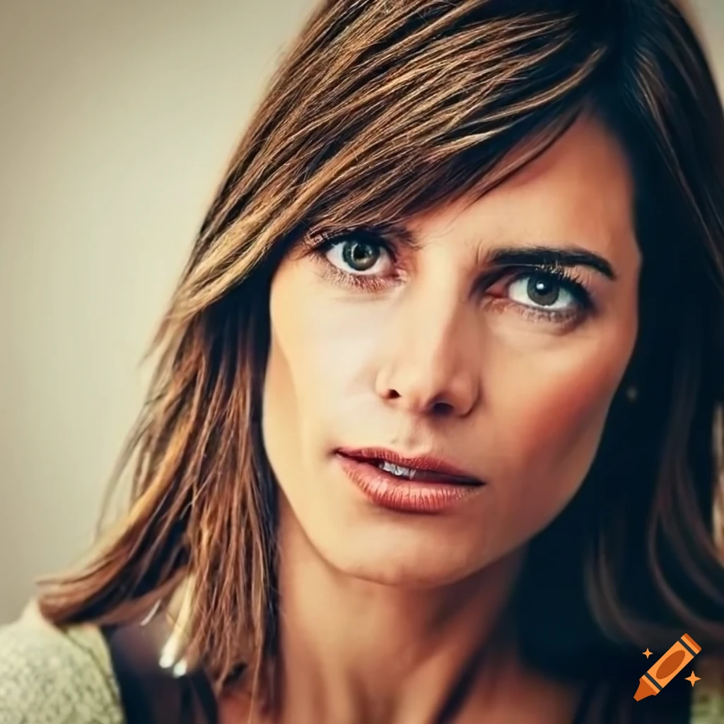 Portrait of portuguese actress joana seixas