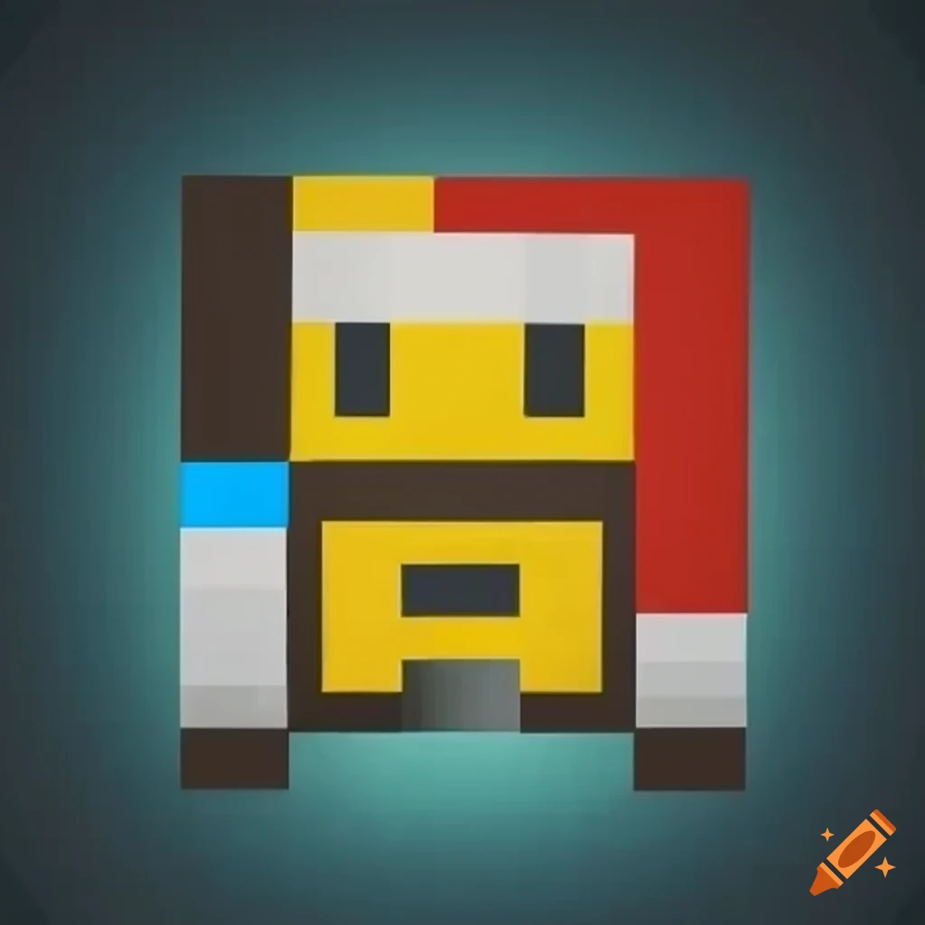 Minecraft space invaders fernand léger on Craiyon