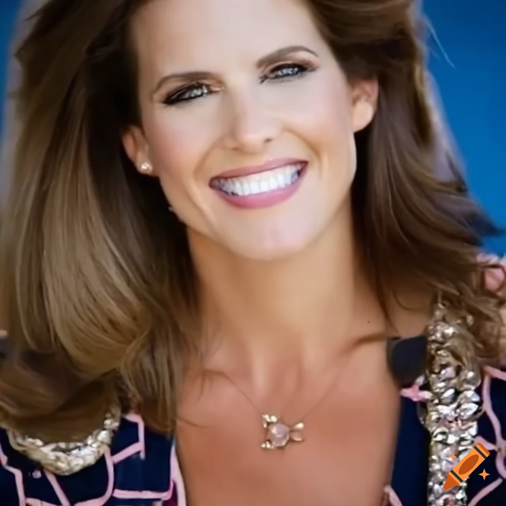 "Alexis Glick", closeup face, eyes closed, glamorous on Craiyon