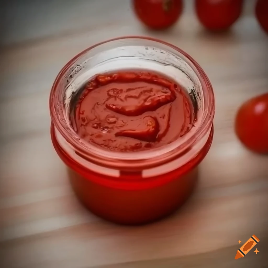 Very nice fresh tomato paste on Craiyon