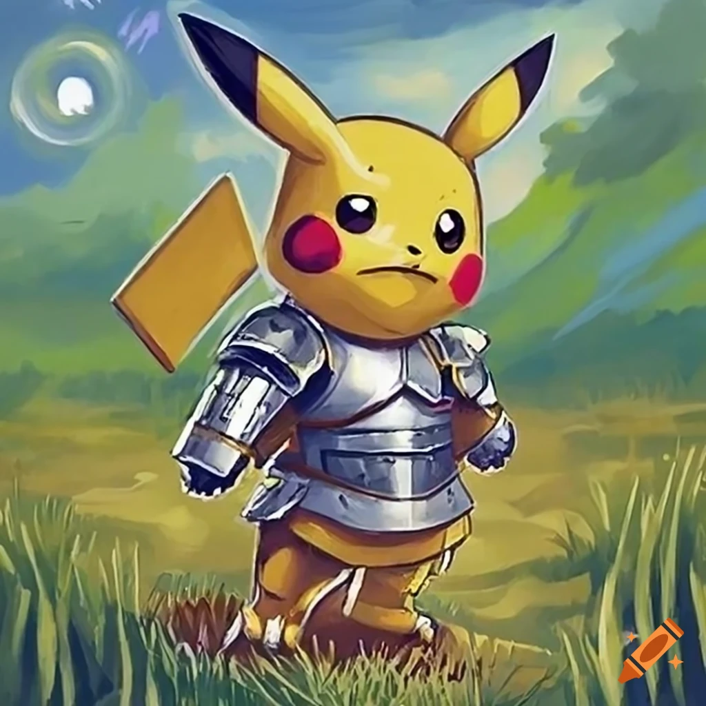 Canvas painting, warm colors, epic scenery, an up close full body shot ...