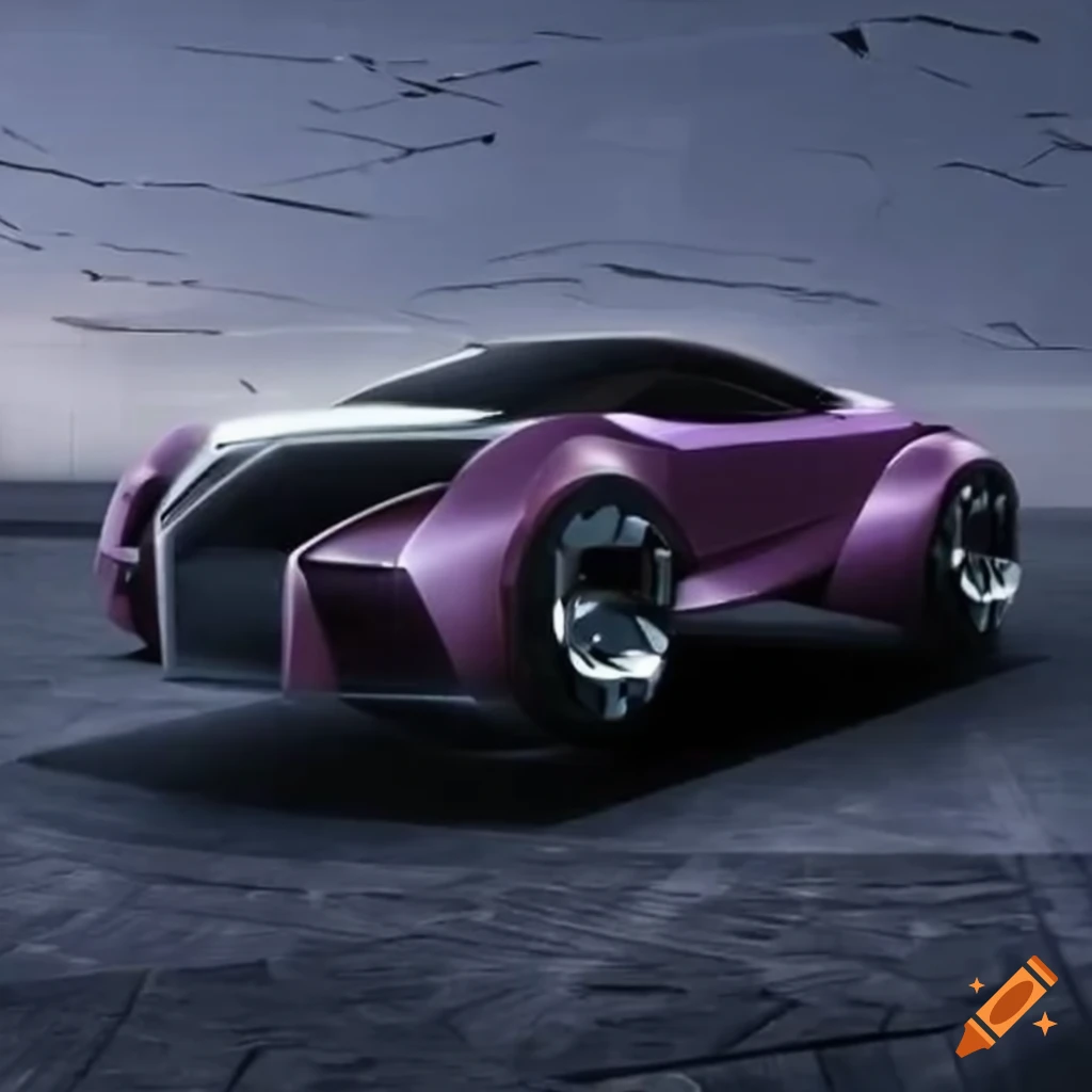 Futuristic concept car delorian dmc 12 2026