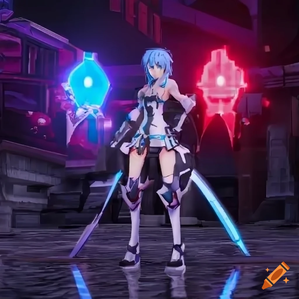 Phantasy star online 2, luther on Craiyon