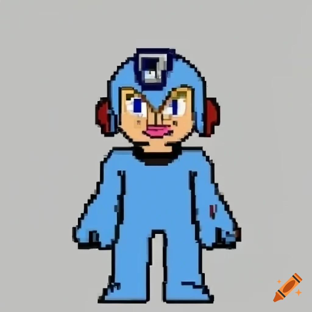 Mega man wojak on Craiyon