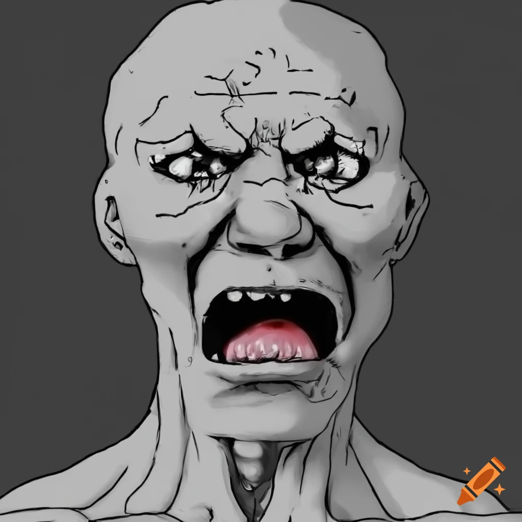 Wojak angry