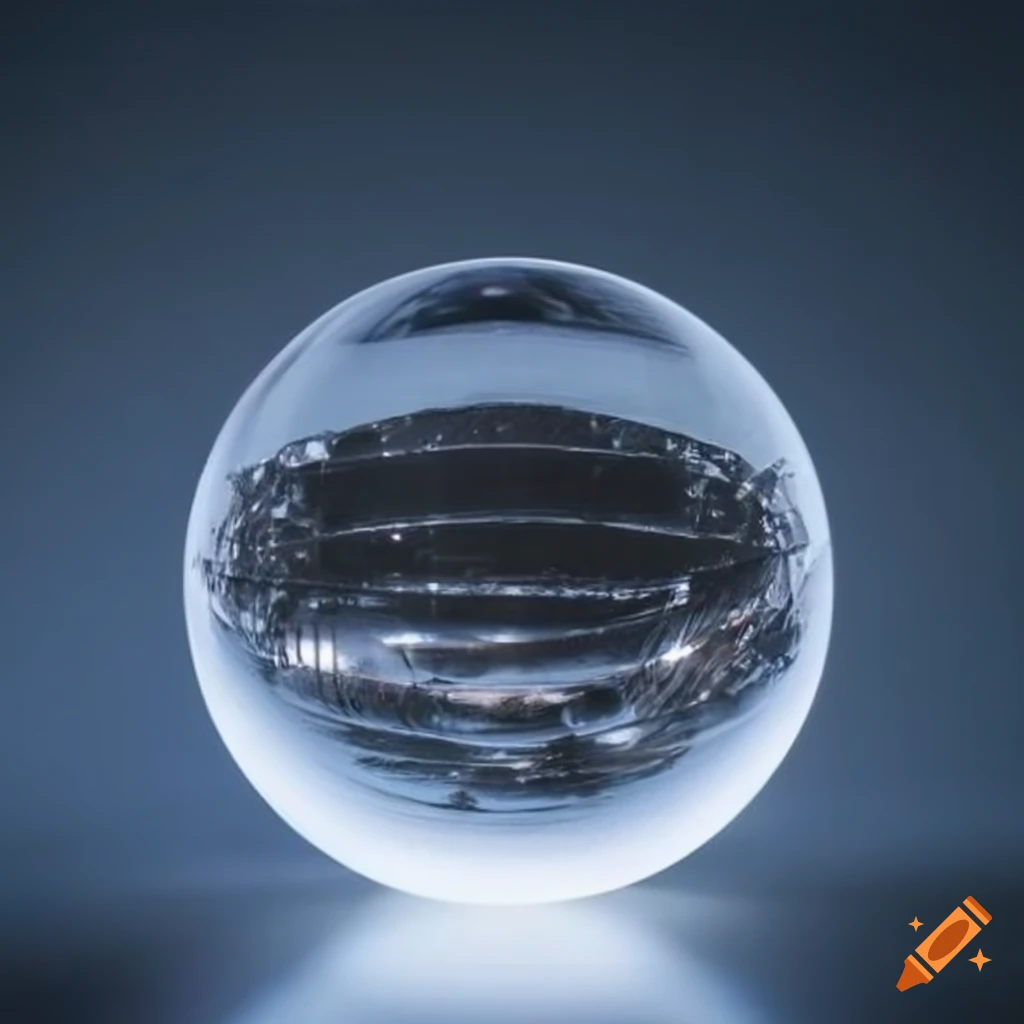 Crystal ball on Craiyon