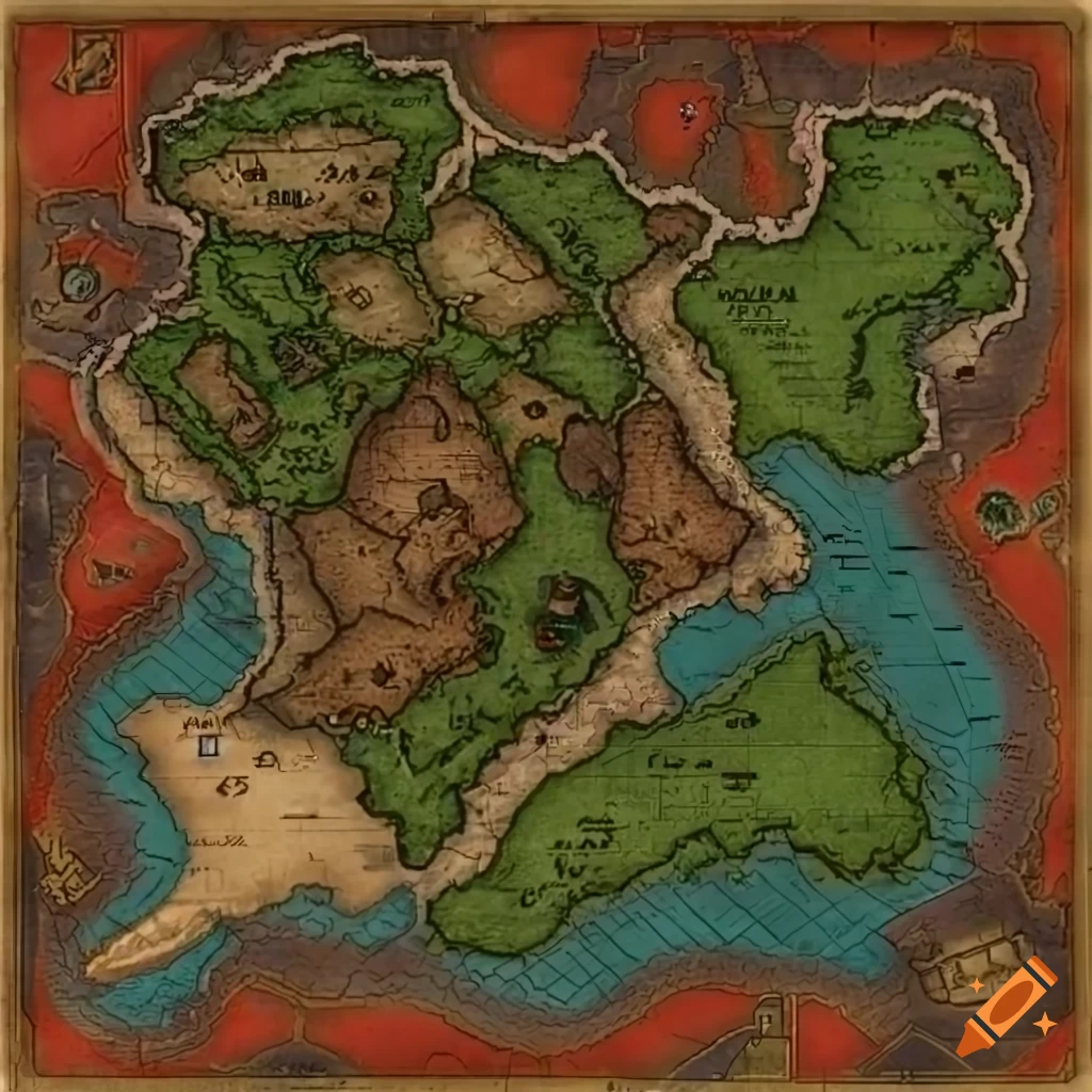 Top-down war-gaming map, historical