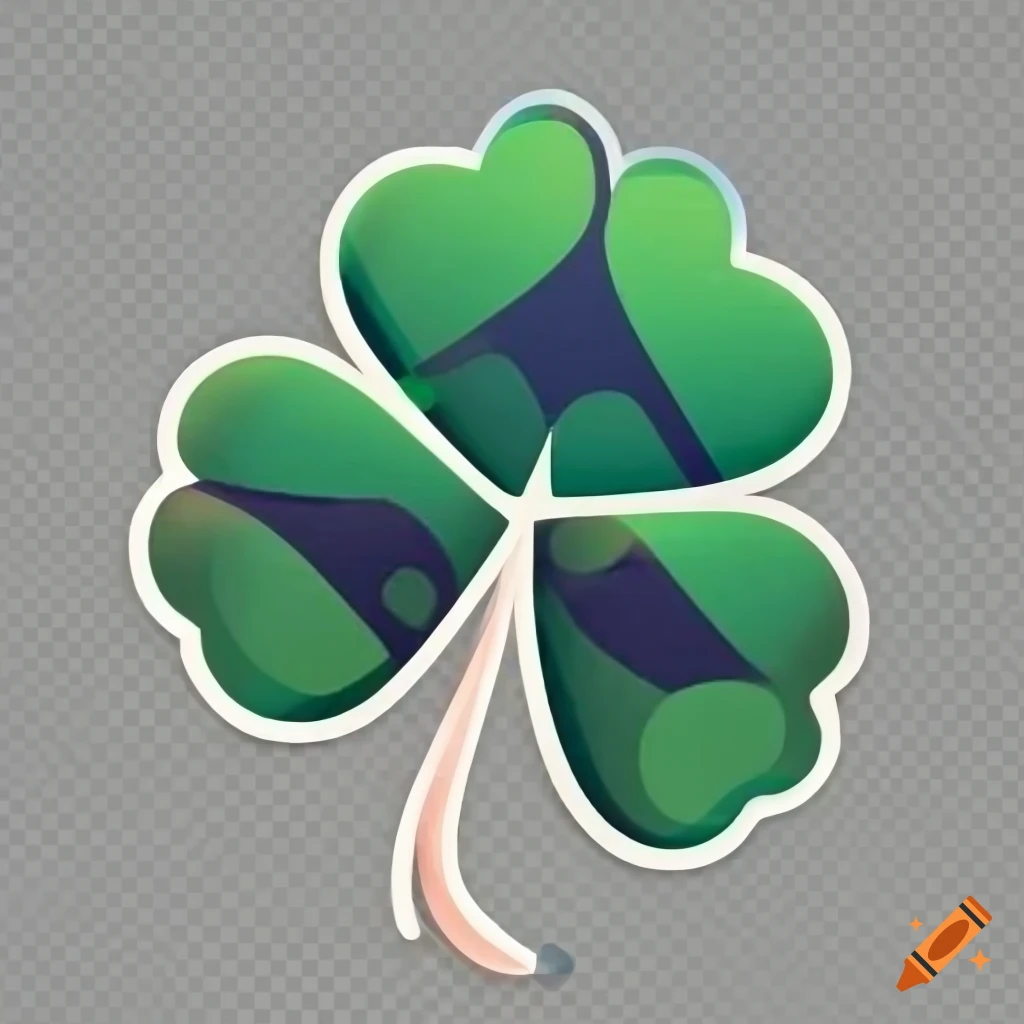 4 Leaf Clovers Clipart
