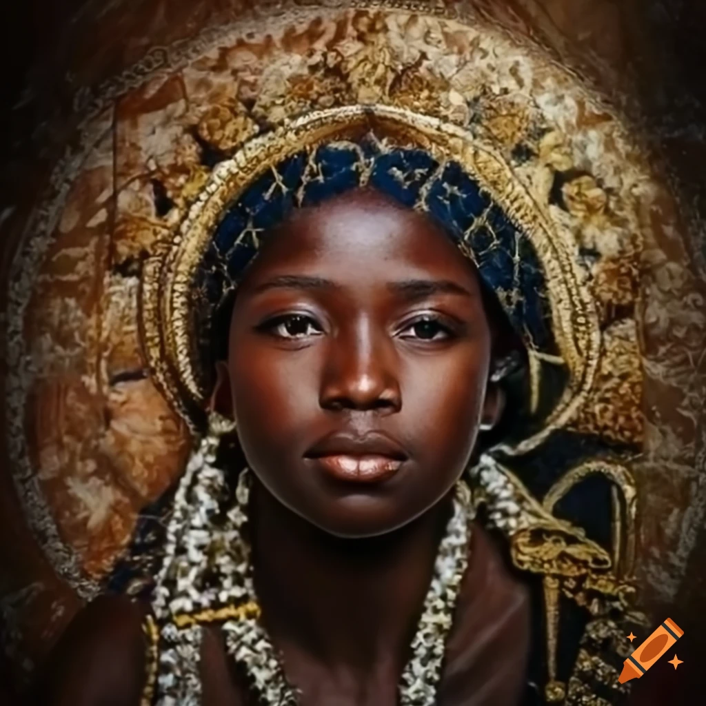 WOLOF YOUNG PRINCESS, hyper realism, highly detailed, ultra-detailed ...