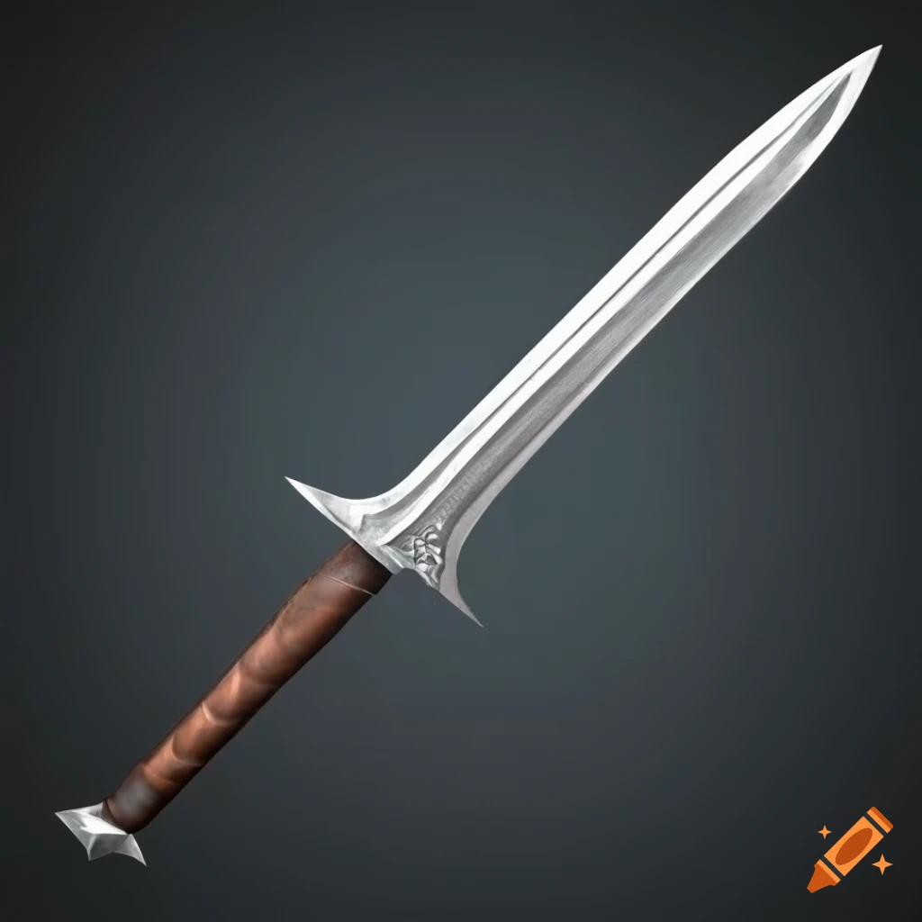 Realistic 3d sword