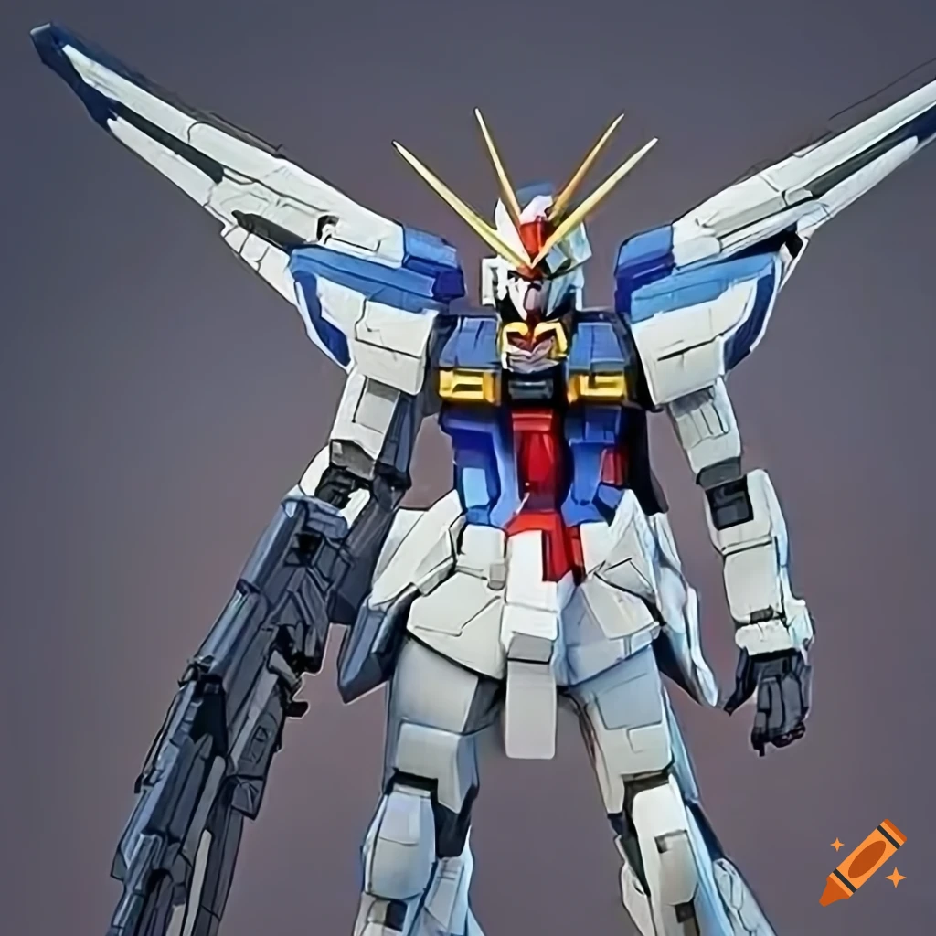 Strike freedom gundam on Craiyon