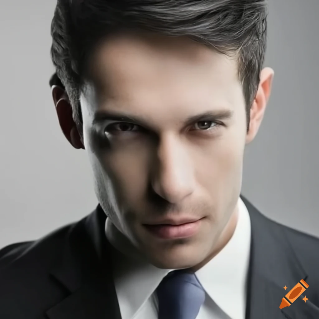 A business handsome man age 38 on Craiyon