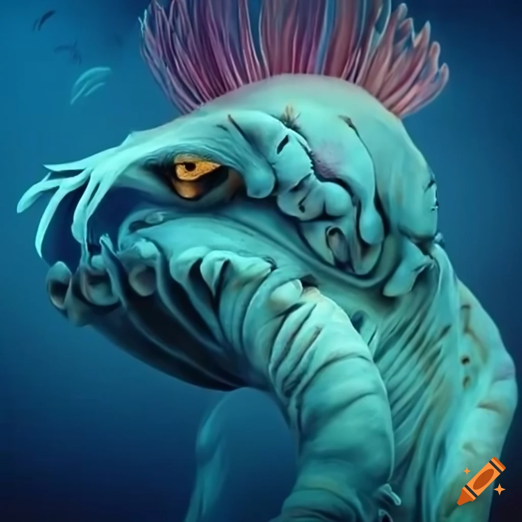 Concept Art De Monstre Marin The Sea Monster Wikipedia