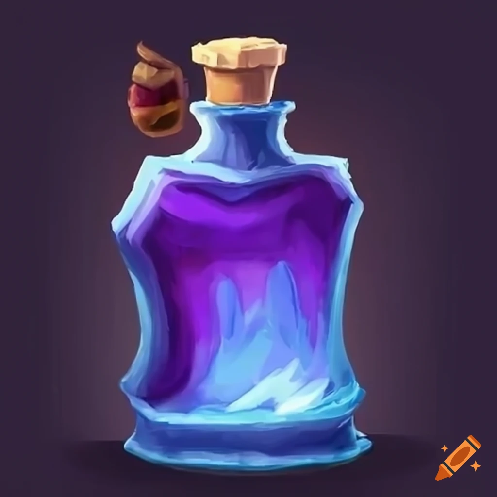 Warcraft potion on Craiyon