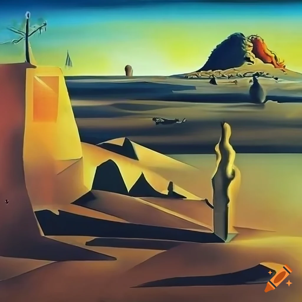 Salvador dali landscape