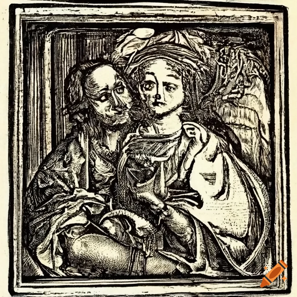 A renaissance woodcut