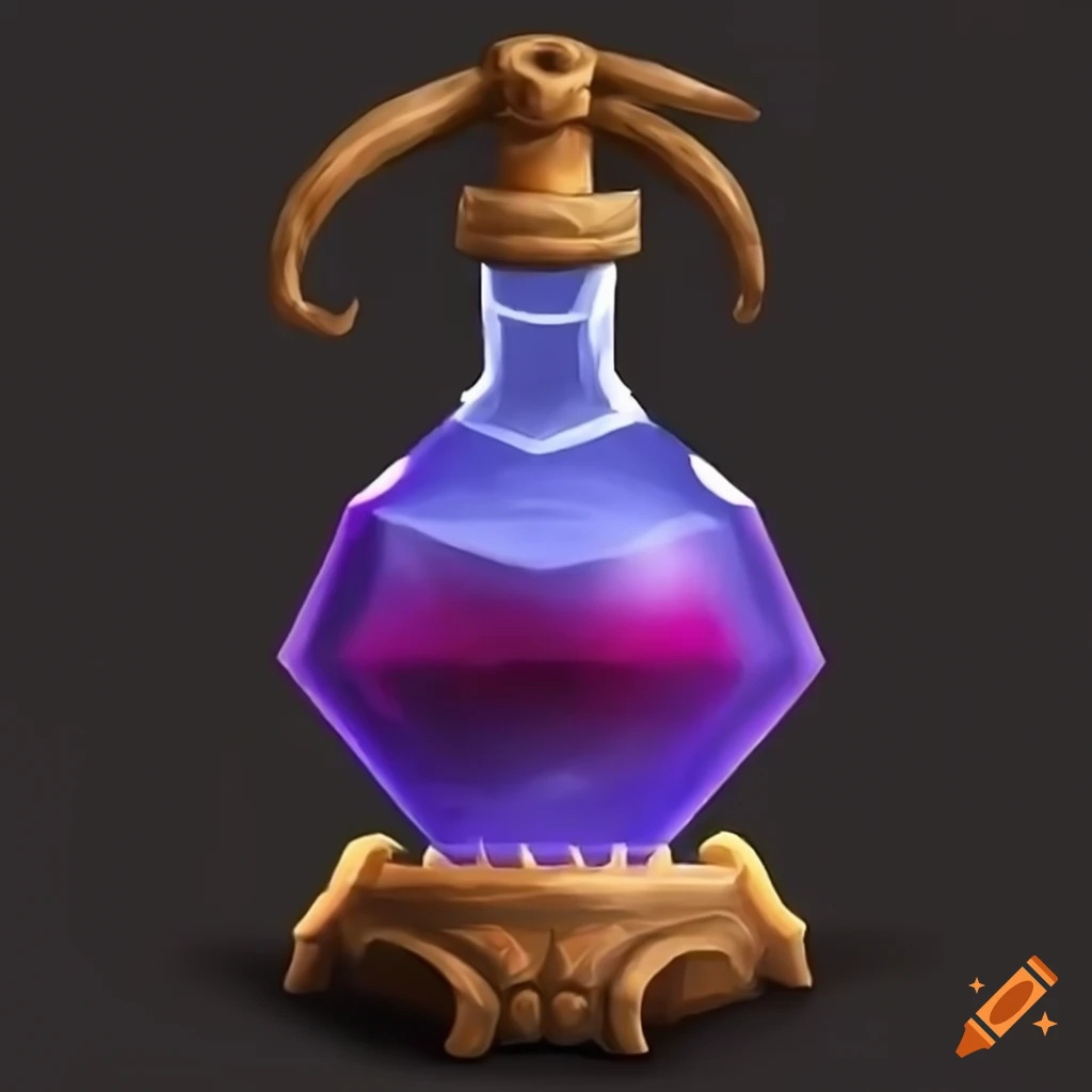 Warcraft potion on Craiyon