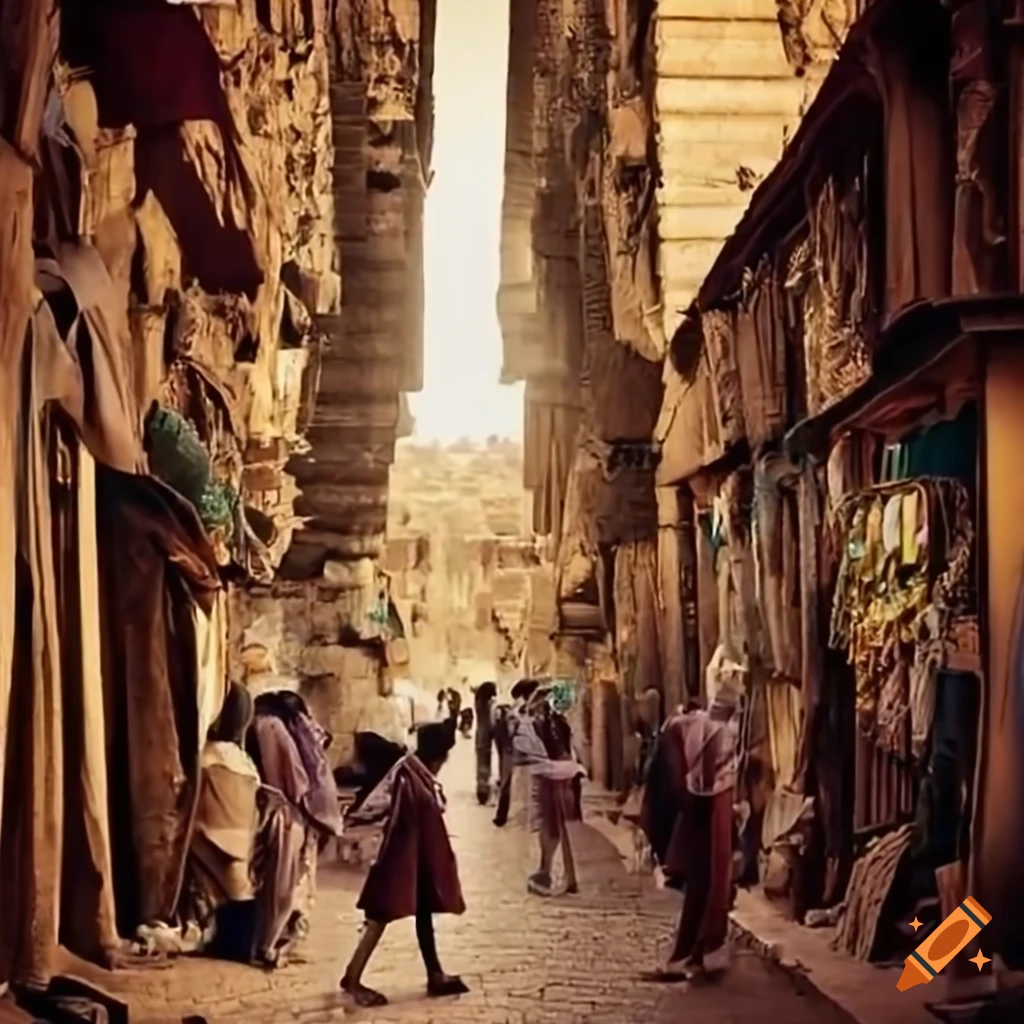 Ancient Egypt Streets
