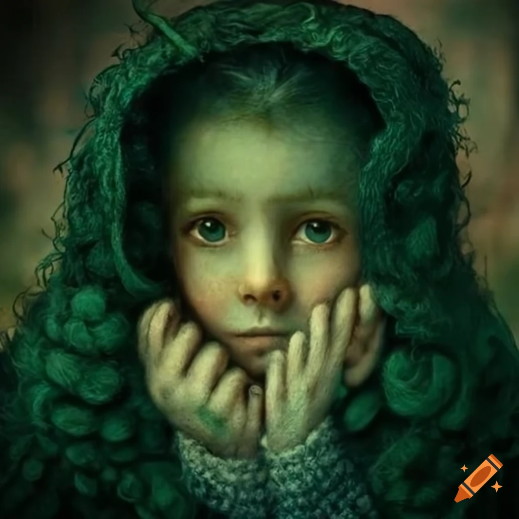 Green children of woolpit, folklore