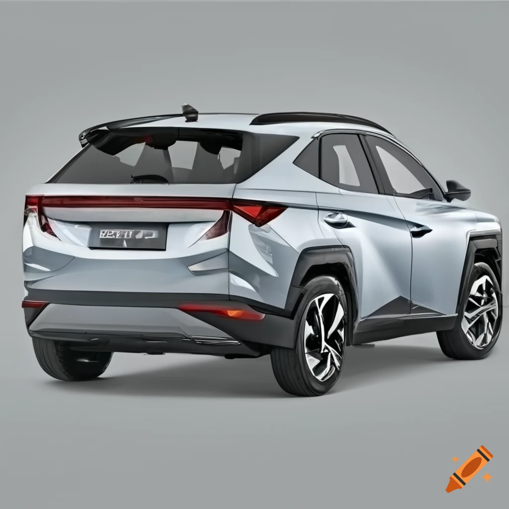 Rear 2022 hyundai tucson