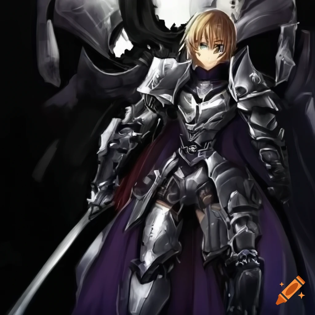 Knight Helmet Anime