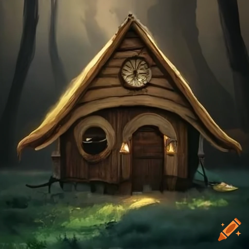 Little hut inspired by hogwarts